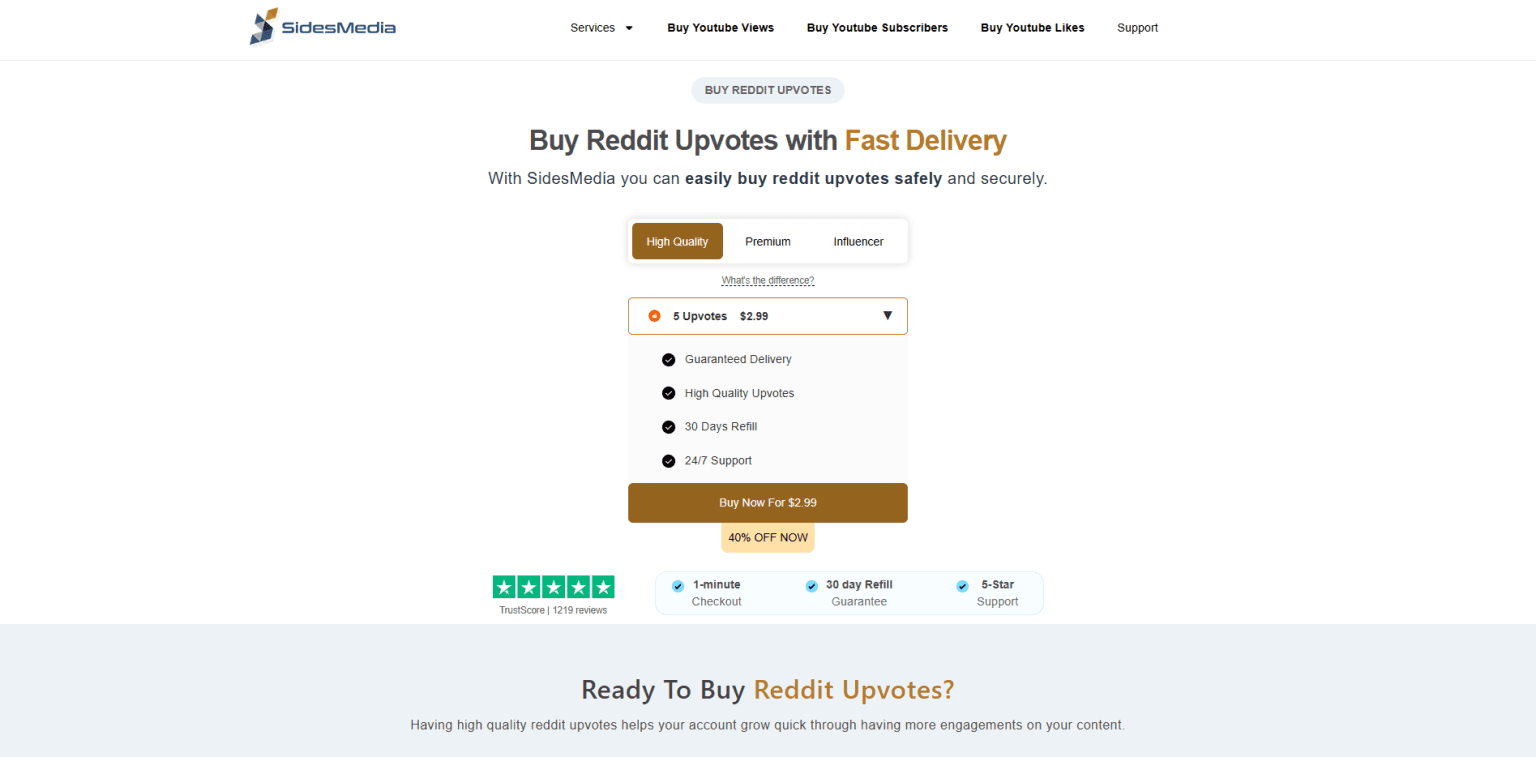 14 Best Sites to Buy Reddit Upvotes (Real & Instant)